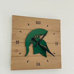 Vintage Michigan State University Spartans Clock. Officially Licensed ...