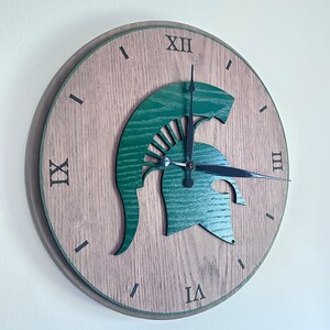 Vintage Michigan State University Spartans Clock. Officially Licensed ...