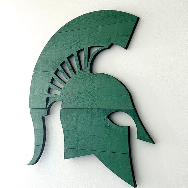 Michigan State Sparty Head Svg - Etsy