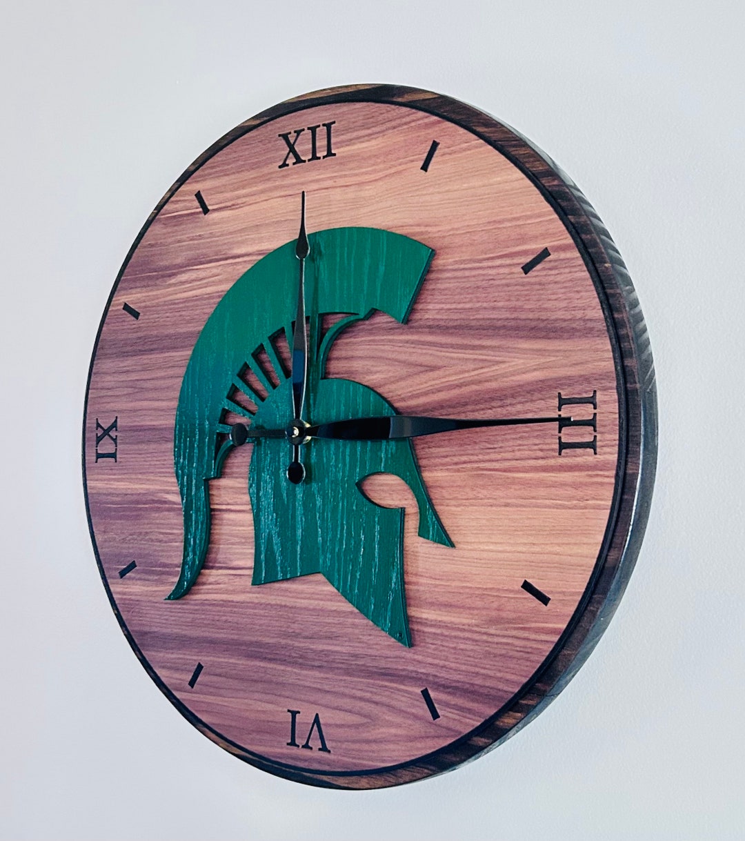 Michigan State University Spartans Clock. Officially Licensed (8321 ...