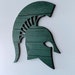 Michigan State University Spartan Head Wall Hanging Officially | Etsy