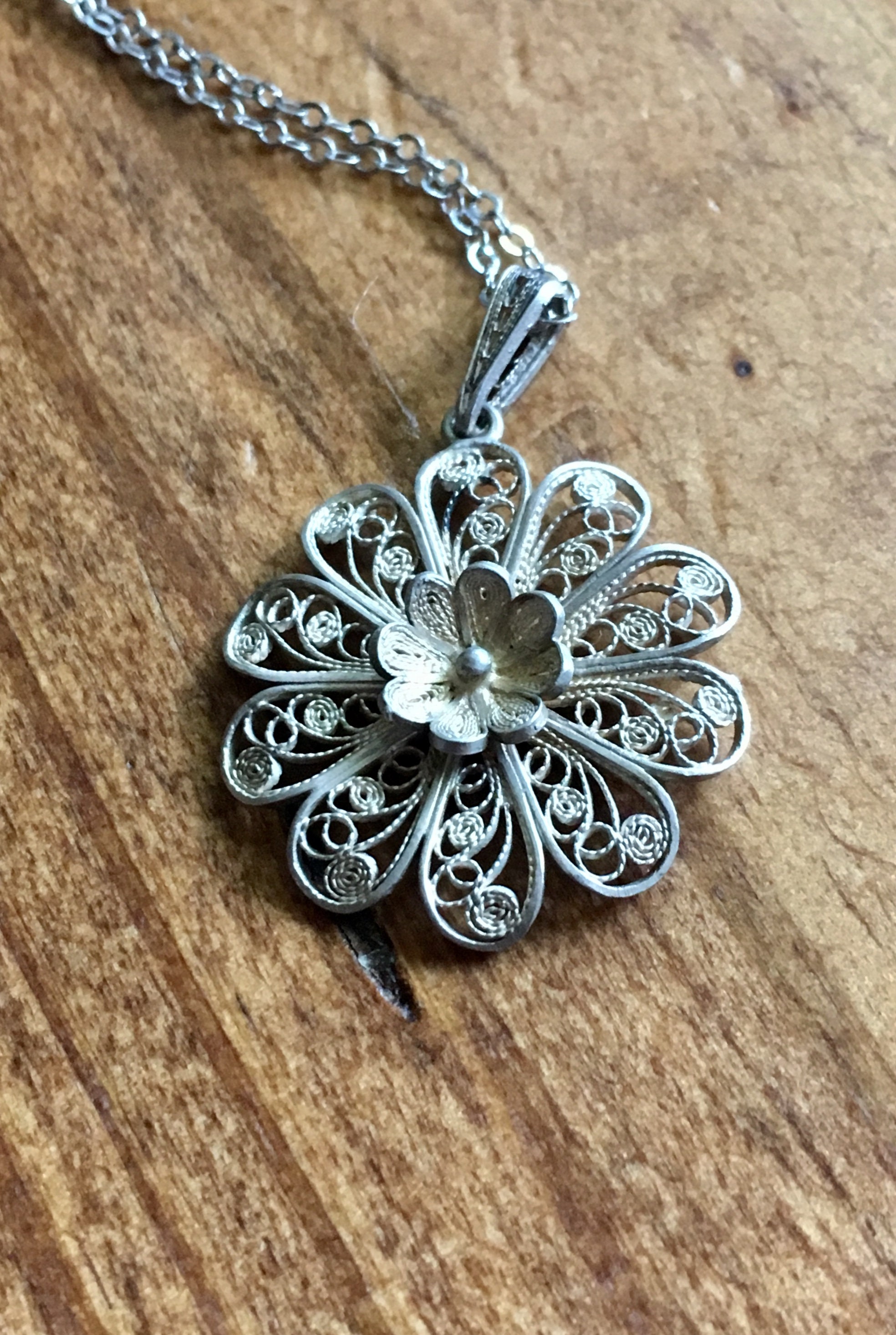 Conjunto de joyería de filigrana antigua joyería Art Nouveau | Etsy