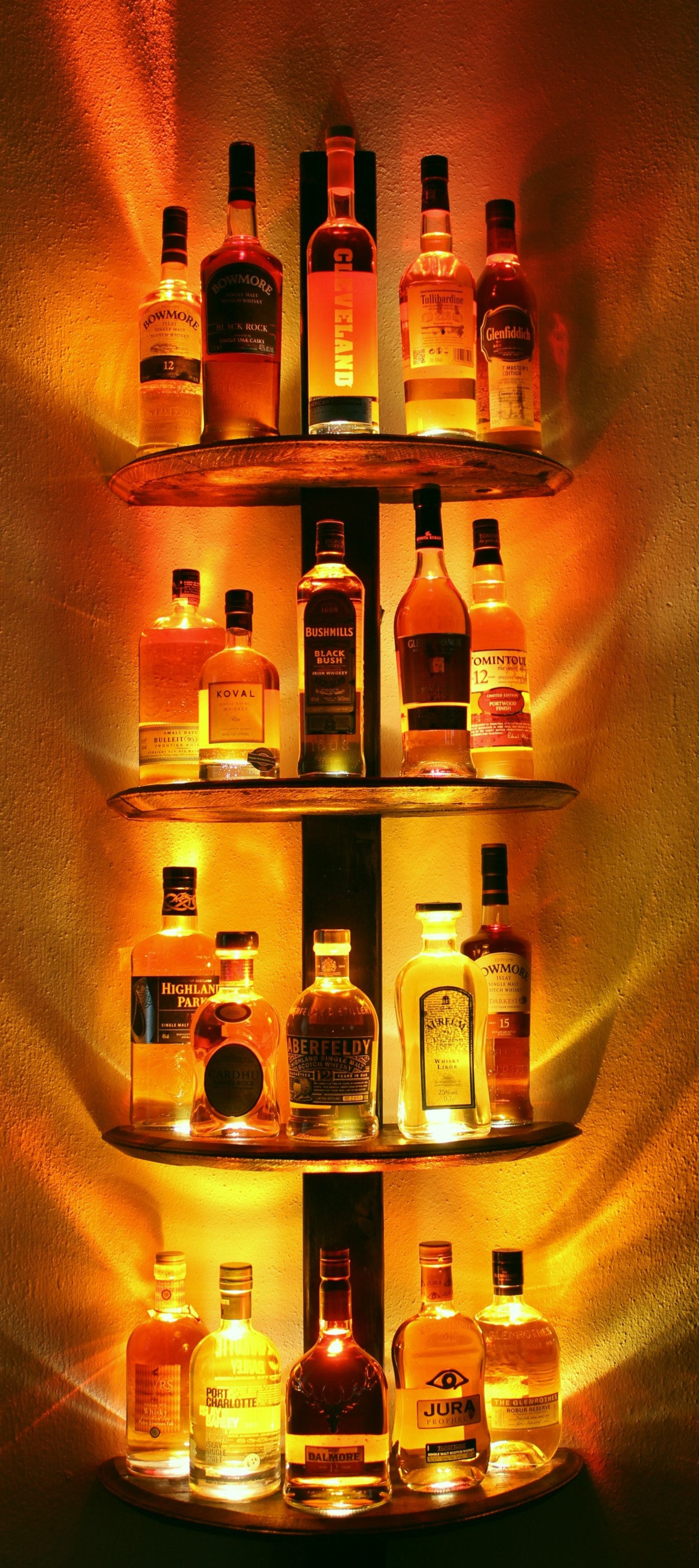 Whisky, Whiskyregal, Wandregal, Flaschenregal - Etsy.de