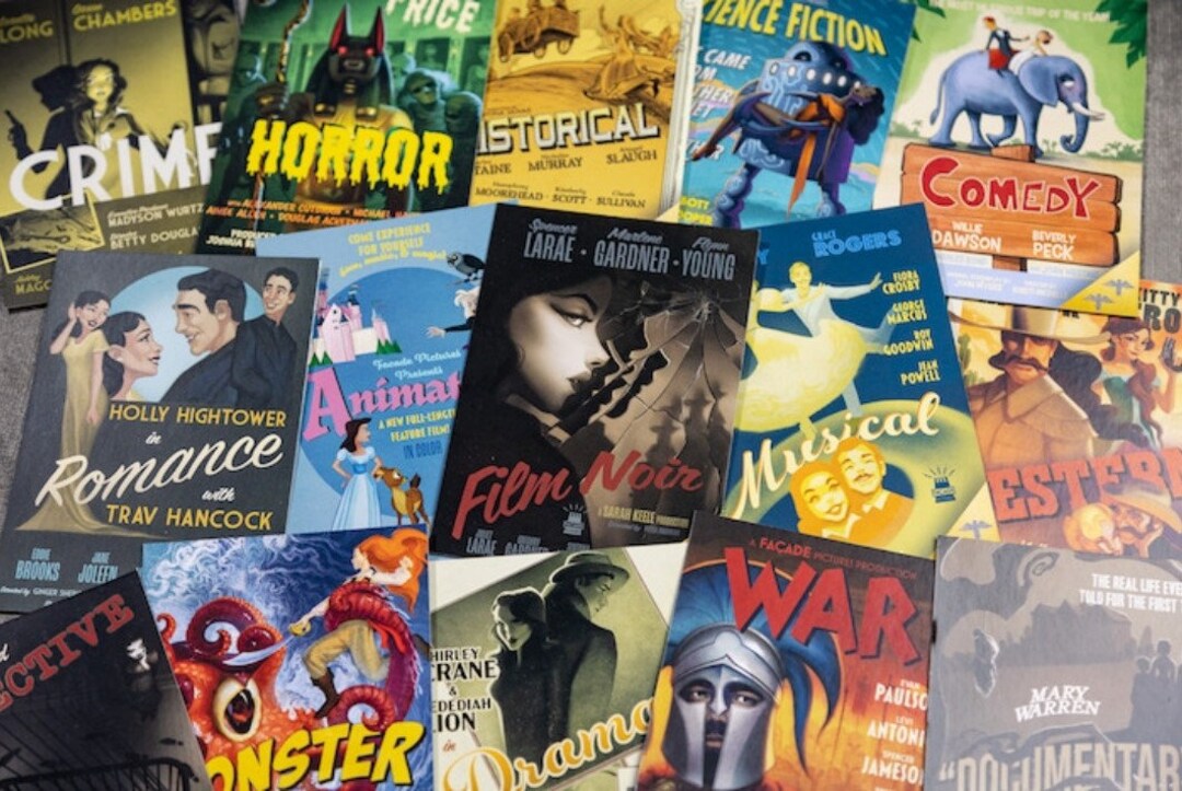 Hollywood 1947, Movie Posters, Facade Games, Genre, Social Deduction ...