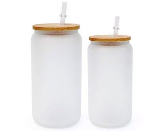 Frosted Sublimation Jar - Etsy UK