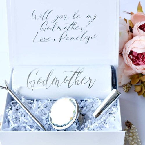 Will You Be My Godmother Proposal Box Personalized Gift for - Etsy