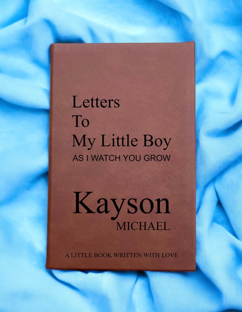 Letters to My Son in Heaven: Laser Engraved Leatherette Memory Book - Etsy