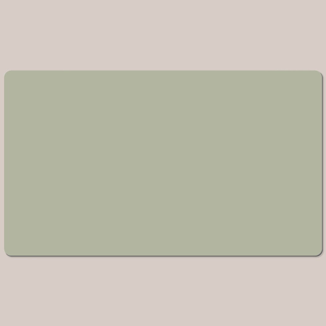 Gray Sage Desk Mat Solid Green Desk Mat Boho Desk Mat - Etsy