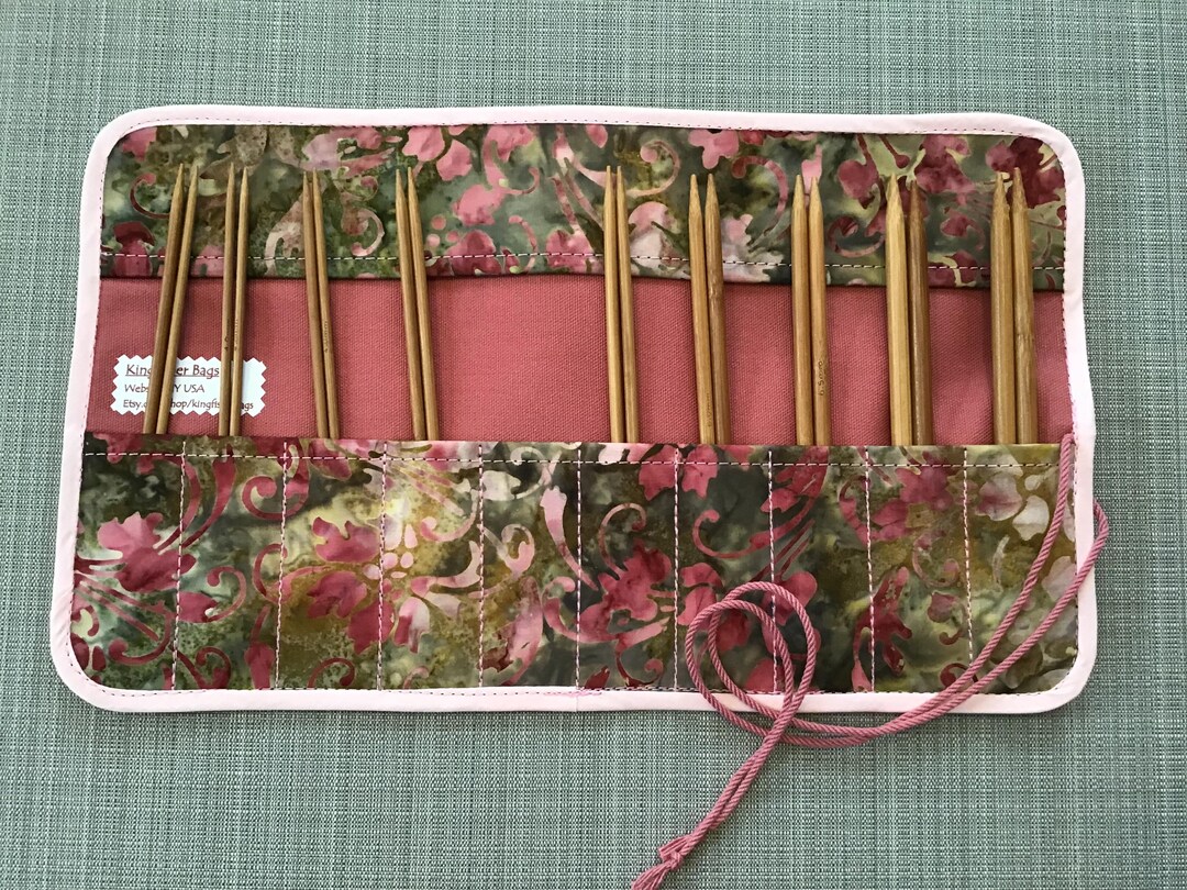 Double-pointed Needle Case (DPN) Case, DPN Storage Organizer, Knitting ...