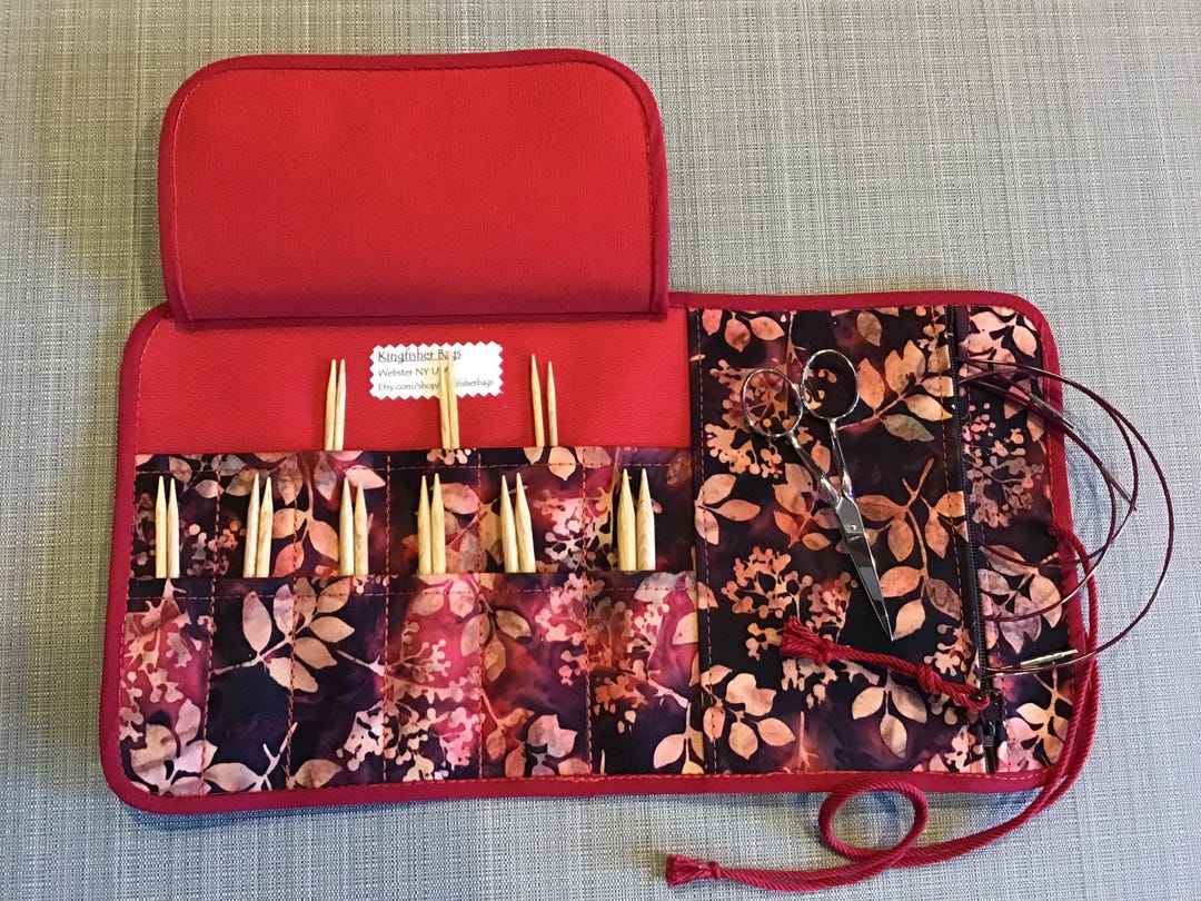 Interchangeable Needle Case, Knitting Needle Organizer, Knitting Needle ...