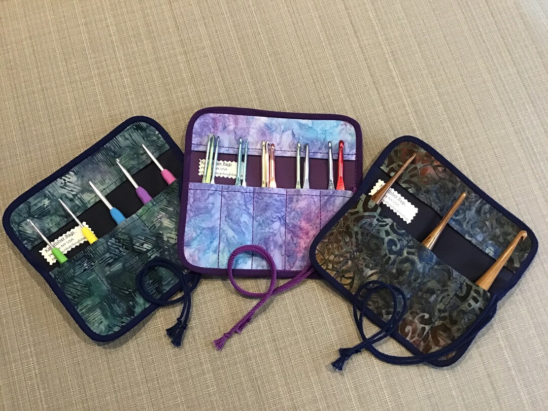 Travel-size Crochet Hook Case, Crochet, Crochet Storage, Crochet ...