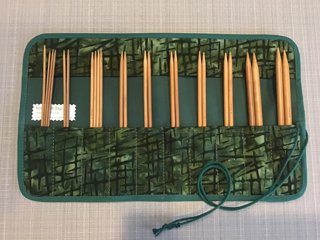Double-pointed Needle Case, DPN Storage Organizer, Knitting, Gift for ...