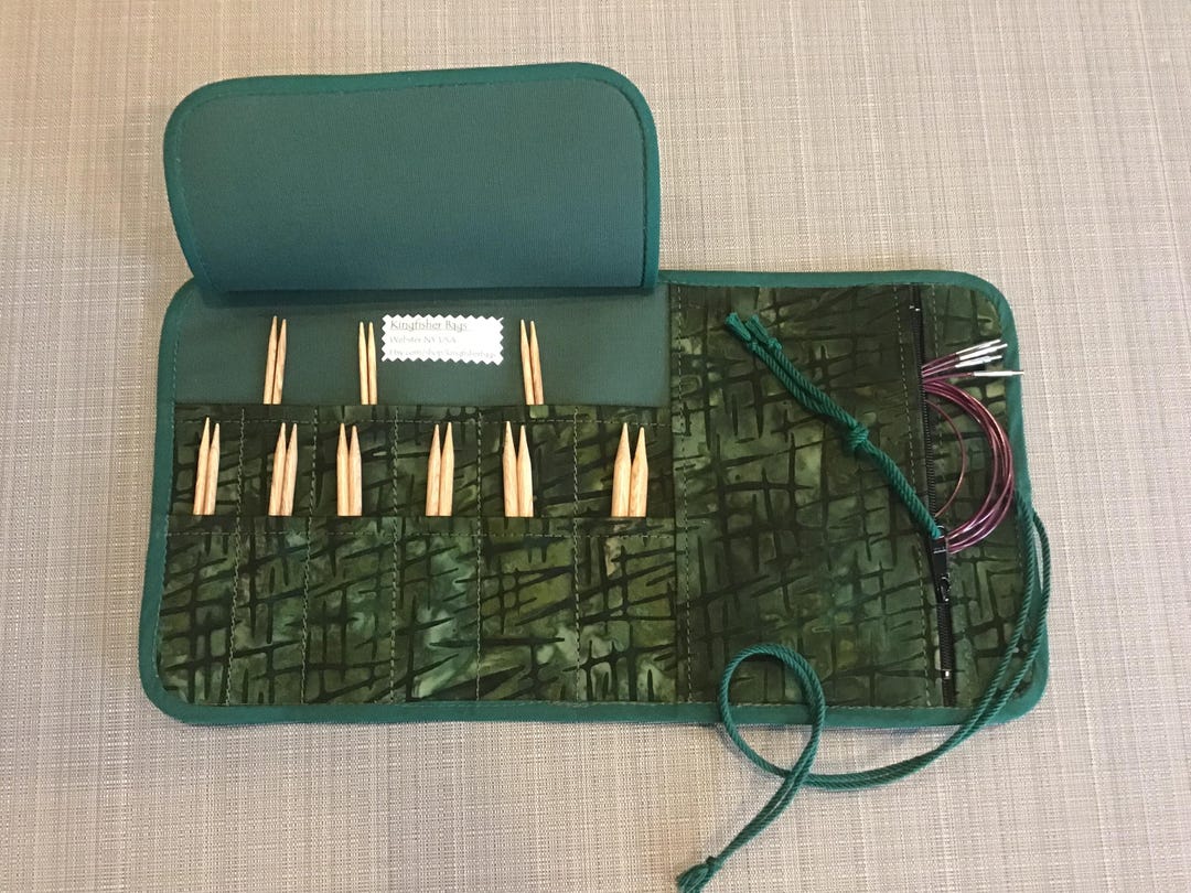 Interchangeable Needle Case, Knitting Needle Organizer, Knitting Needle ...