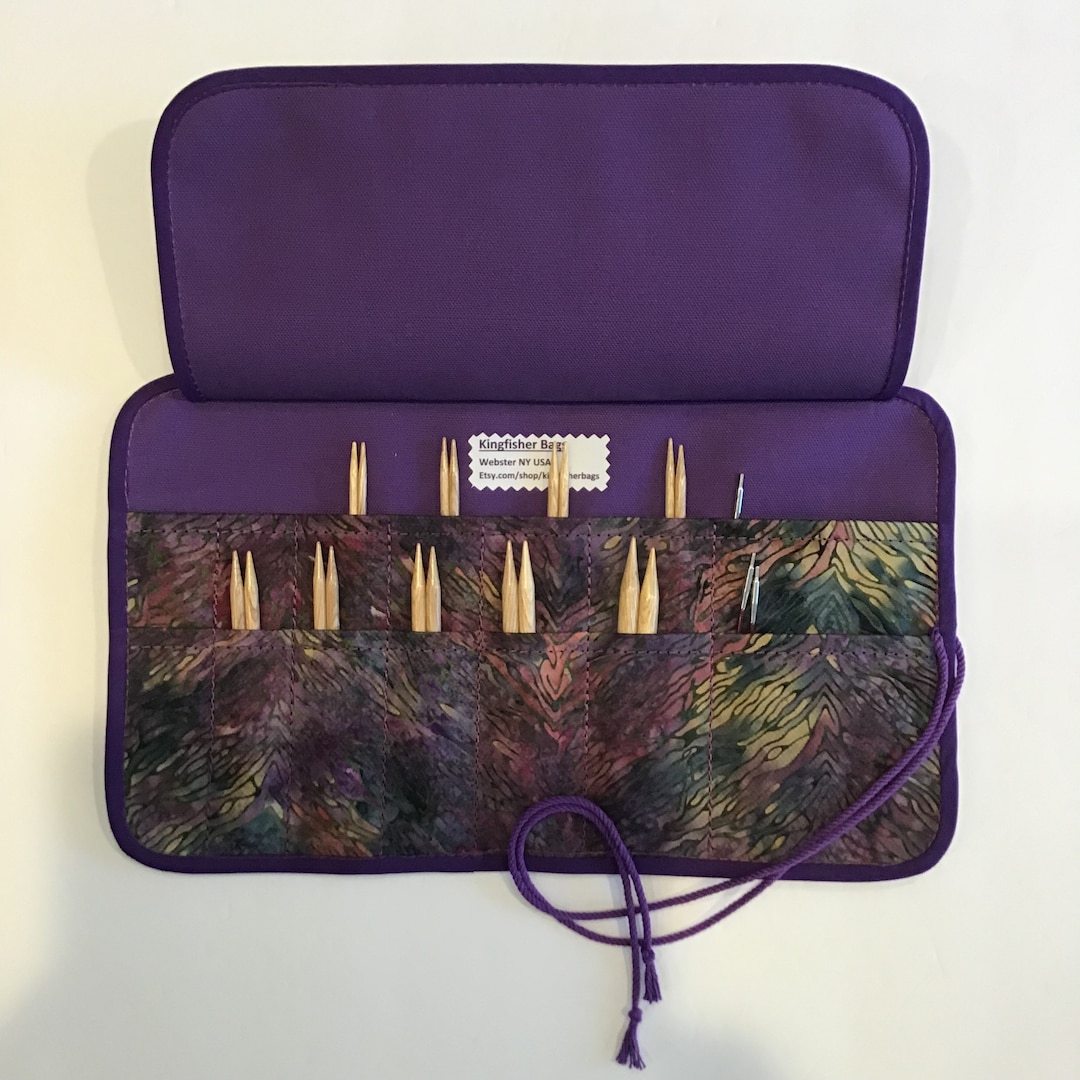 Interchangeable Needle Case, Knitting Needle Organizer, Knitting Eec.e ...