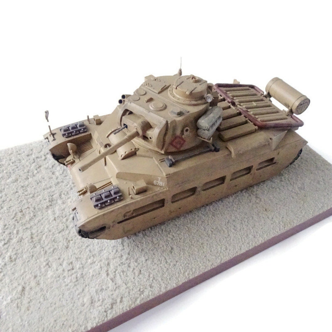 Tank Model Mk II "matilda" II - Etsy