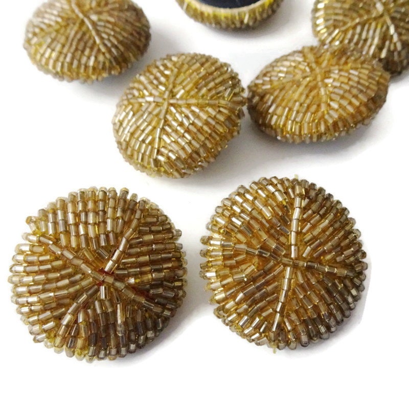Beaded Buttons - Etsy