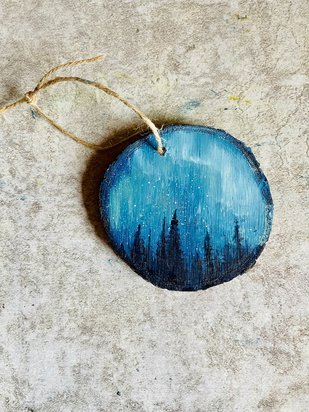 Northern Lights Ornament - Etsy