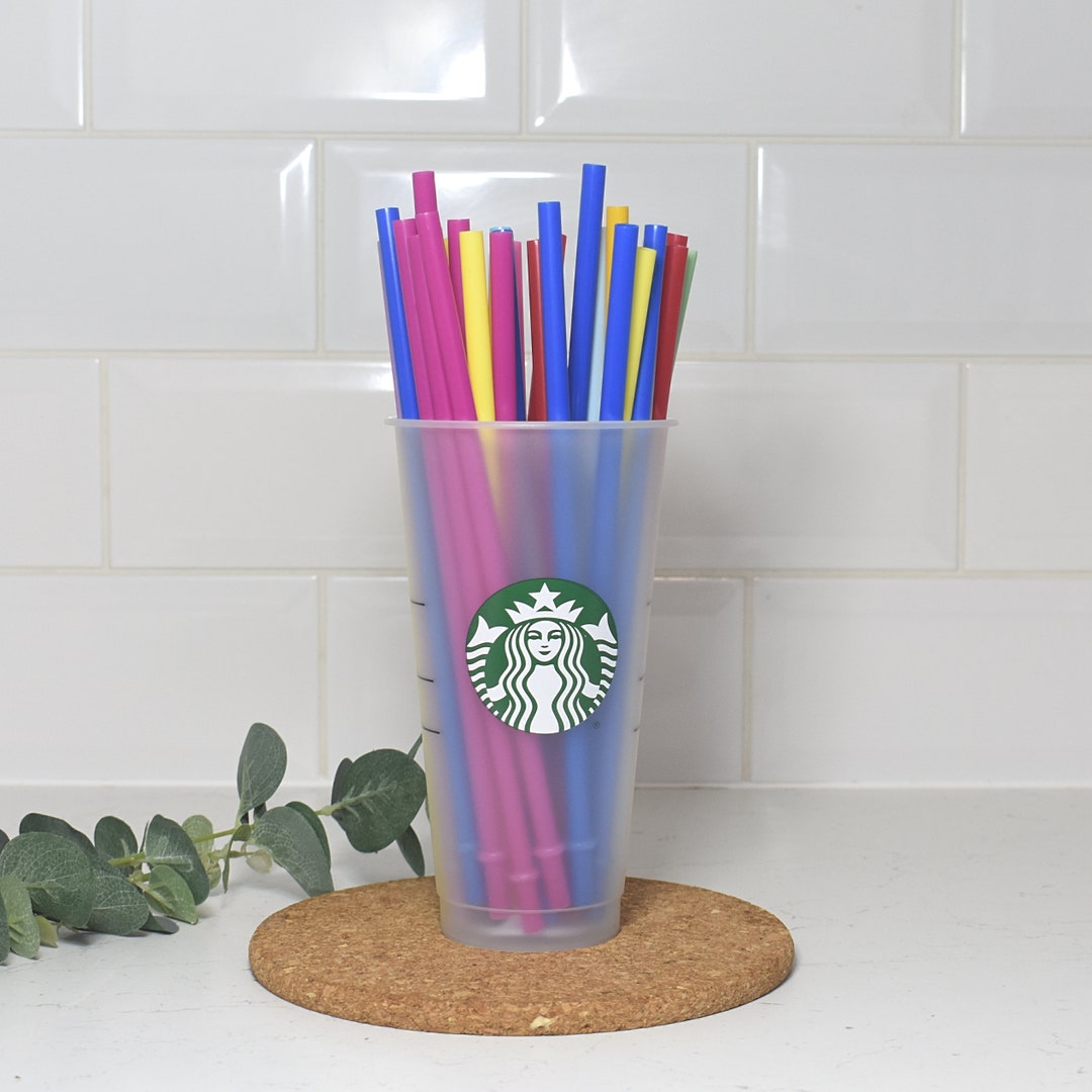 Single Starbucks Cold Brew Straws Reusable Plastic Straw - Etsy UK