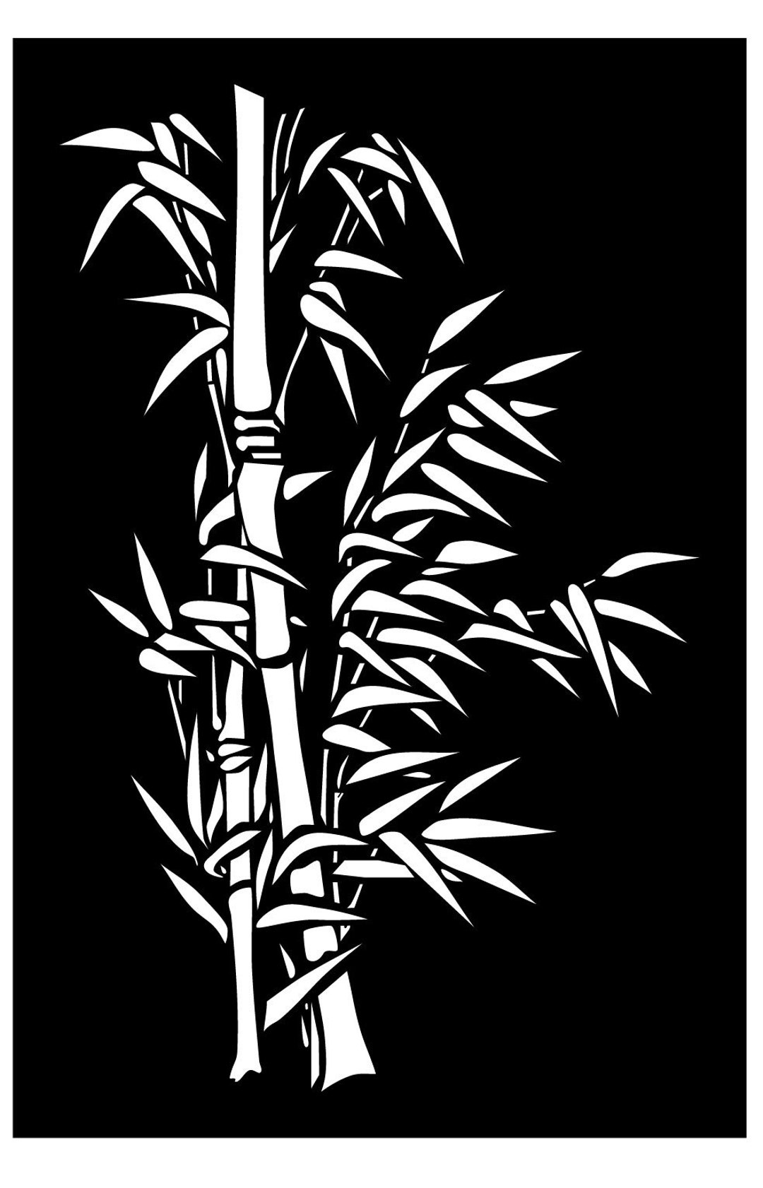 Bamboo-vector Panel for CNC Machinelaser, Router, Plasma,etc Digital ...