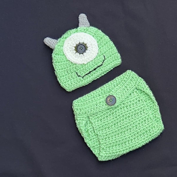 Baby Mike Wazowski Costume - Etsy