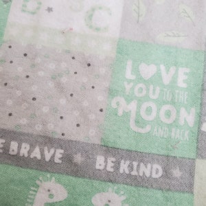 Mint Green Tag Blanket - Etsy