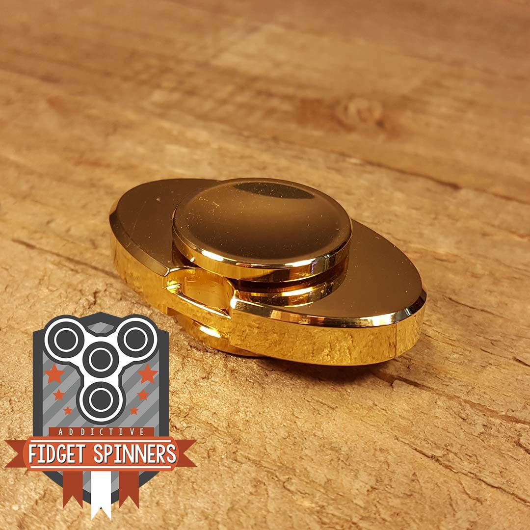 EDC Oval Dual Bar Fidget Spinner (with Key Chain Hole) - Etsy