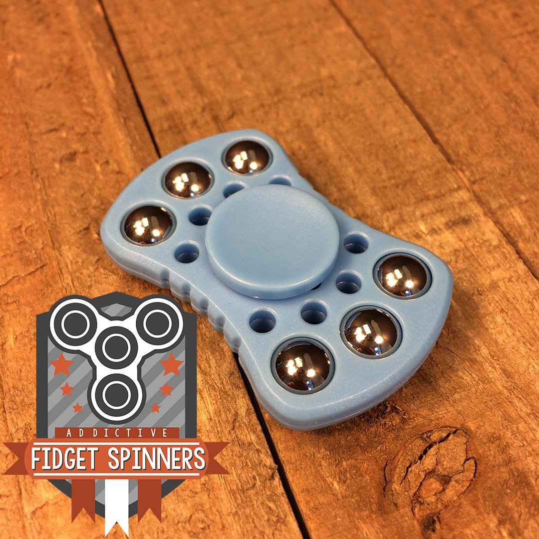 EDC Ripple Spinner Dual Bar Fidget Toy With Caps - Etsy