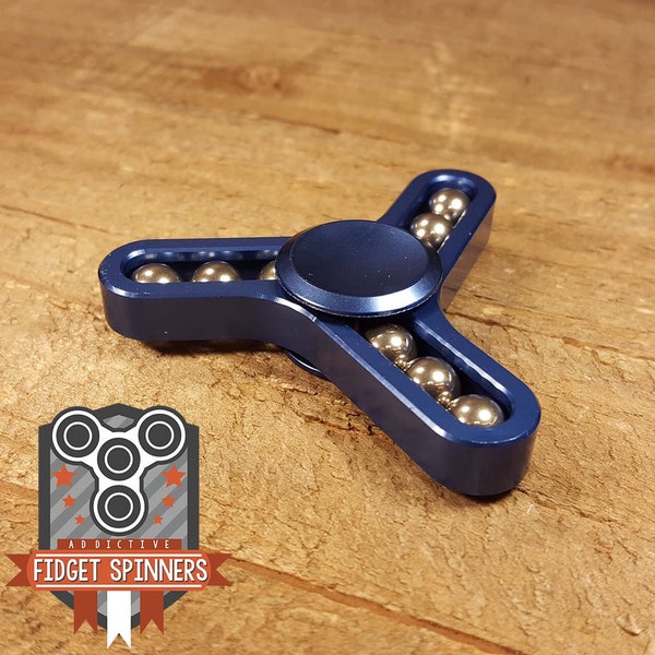 EDC Small Dual Bar Brass Fidget Spinner - Etsy