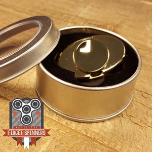 EDC Oval Dual Bar Fidget Spinner (with Key Chain Hole) - Etsy