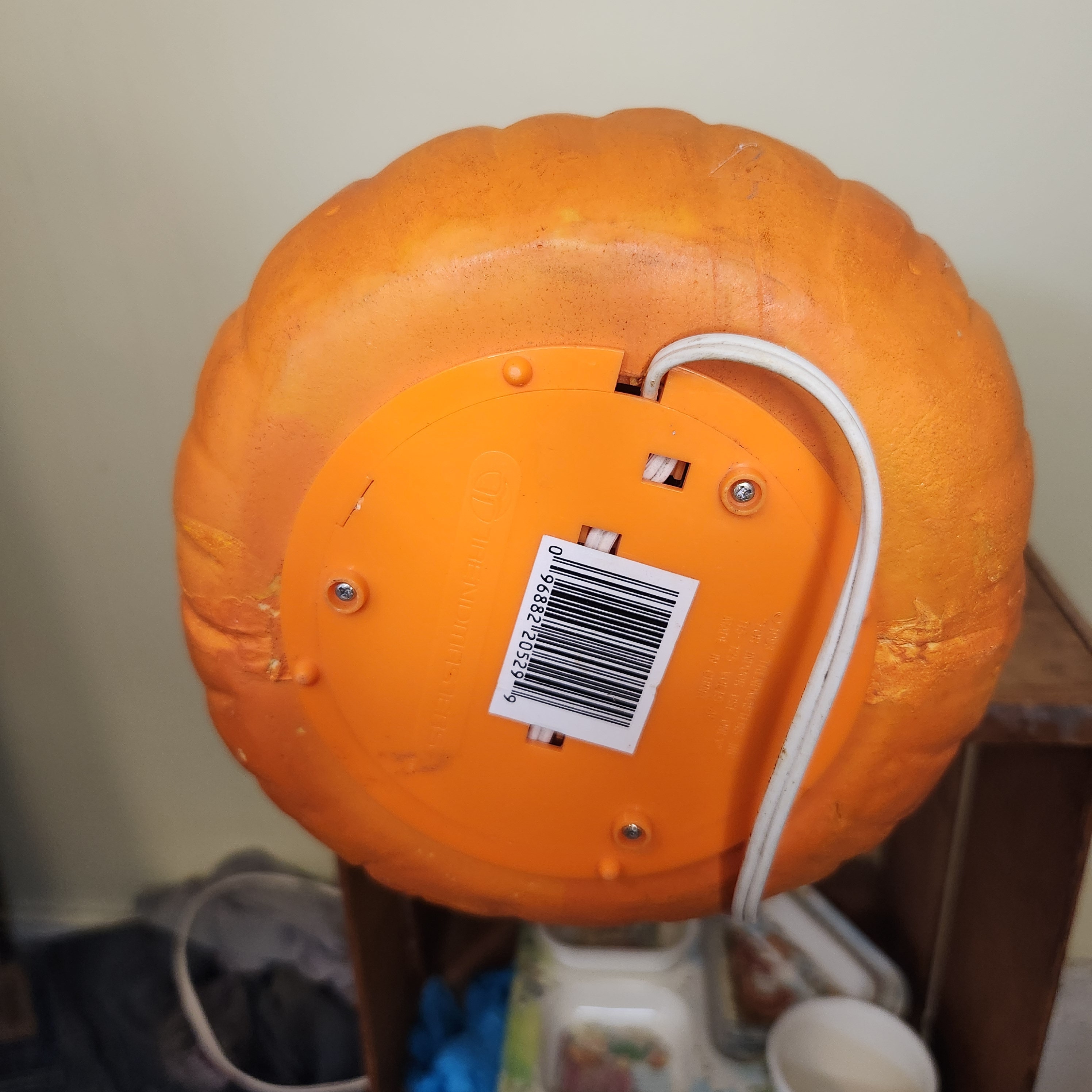 TRENDMASTERS Stacked Foam Light-up Pumpkins 18 Halloween Decor 1993 VTG ...