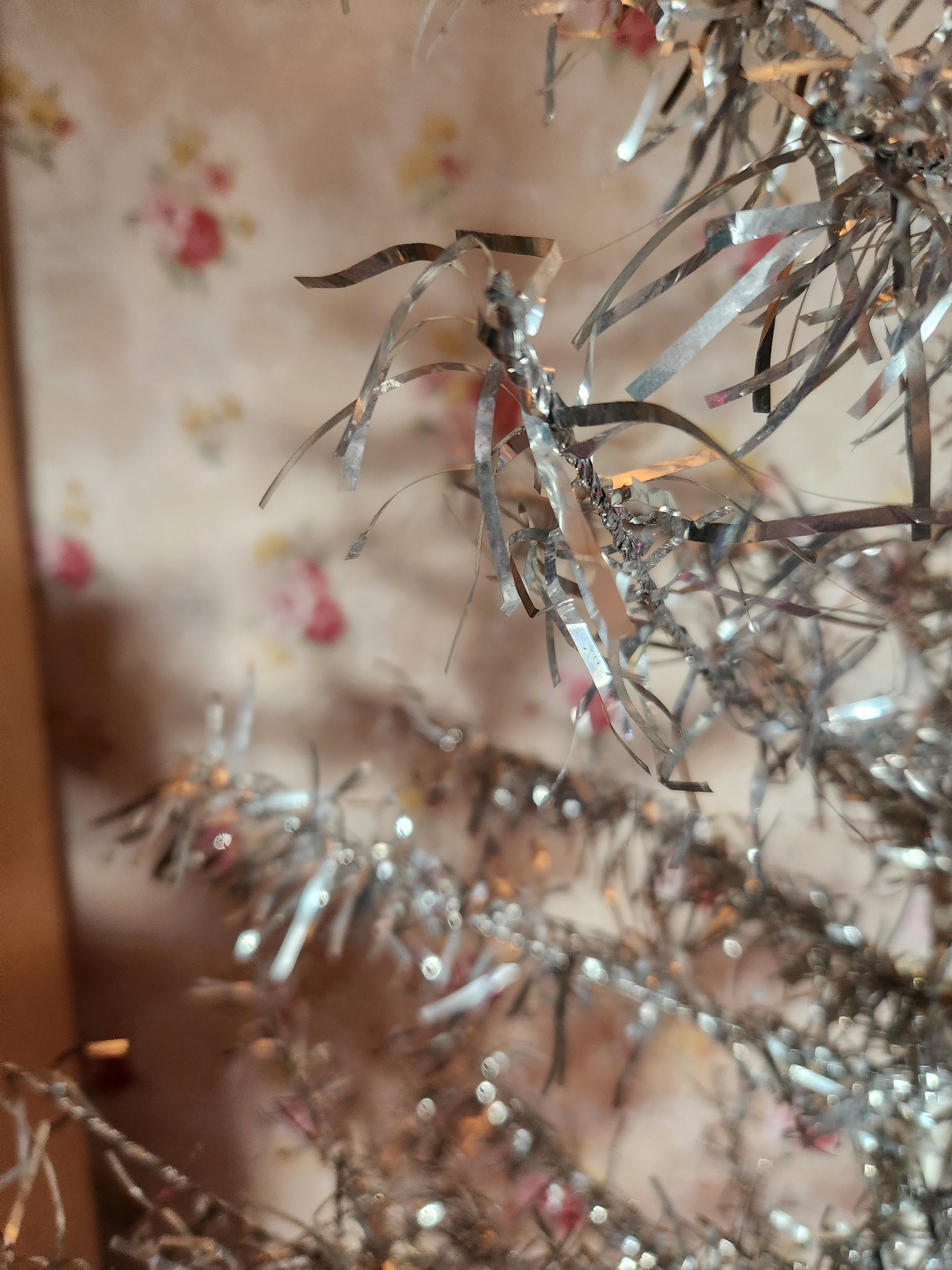 Vintage Tinsel Christmas Tree 1960 1950 - Etsy