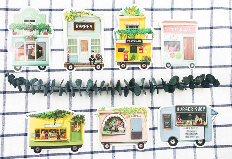 Mobile Shop Postcard Collection 30pc Food Truck Post Cards | Etsy