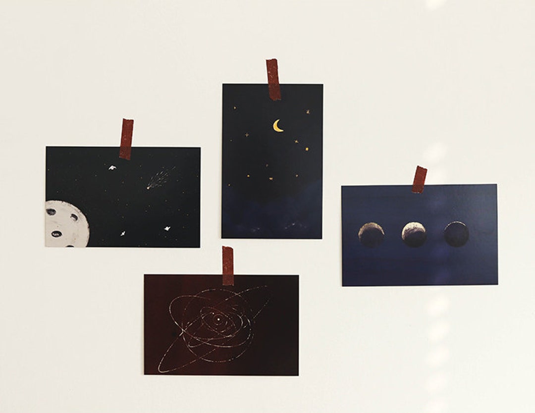 Galaxy Romantic Postcard Collection 30pc Gallery Design Postcards Hand ...
