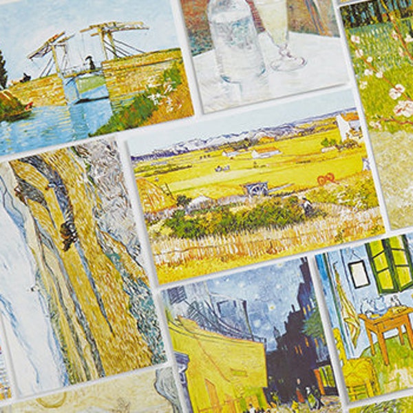 Van Gogh Postcard - Etsy
