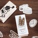 Bakery Wooden Stamp Set Bread Stamp Croissant Stamp Wood Rubber Seal ...