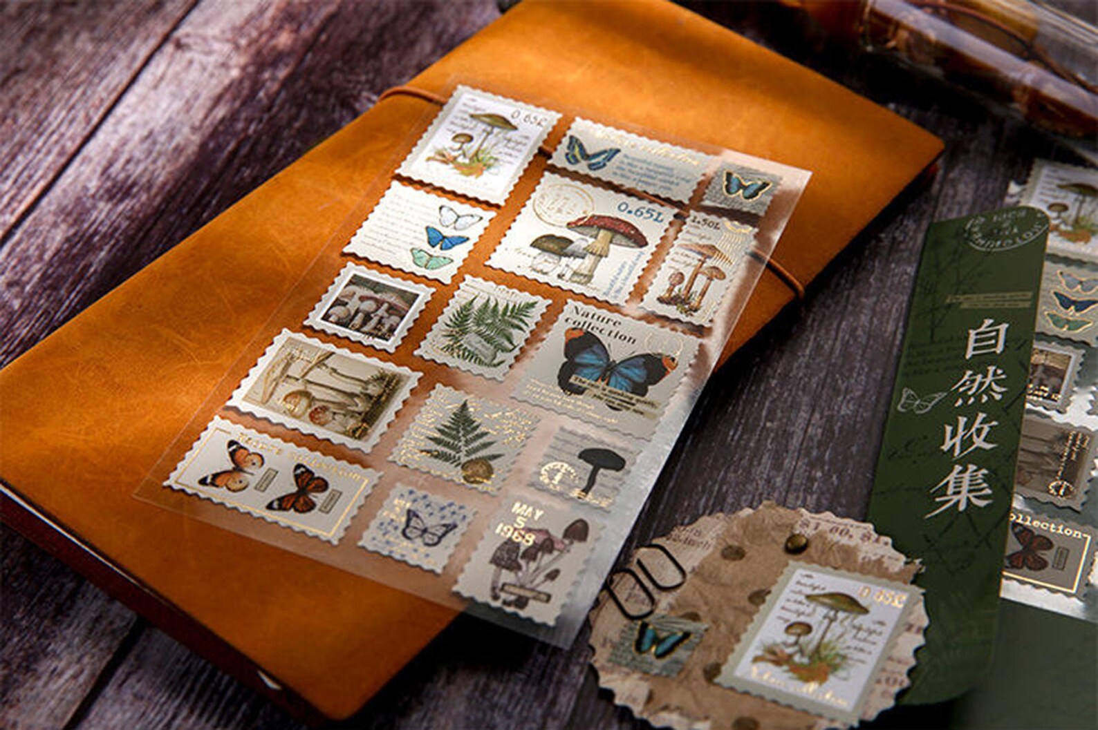 Vintage Memories Stickers Pack Plants Sticker Little | Etsy