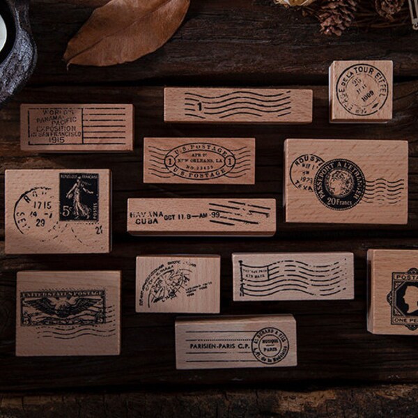 Postmark Stamp - Etsy