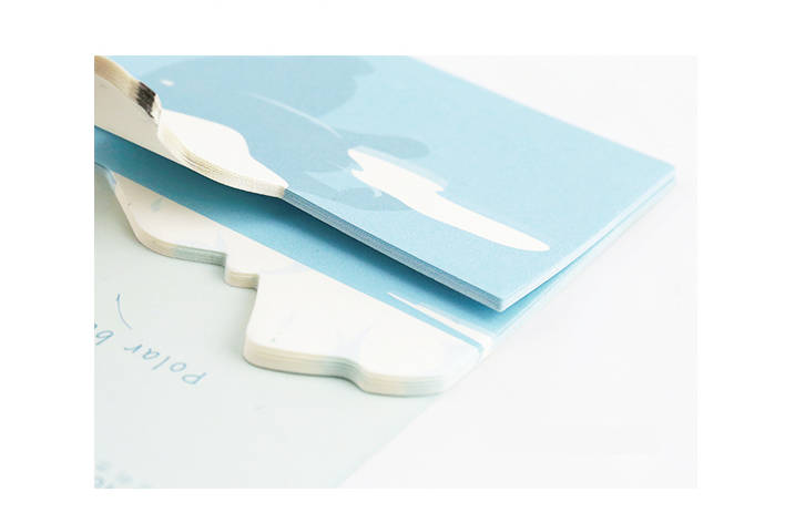 Polar Bear Sticky Notes Bear Memo Notes Cute Animal Sticky | Etsy UK