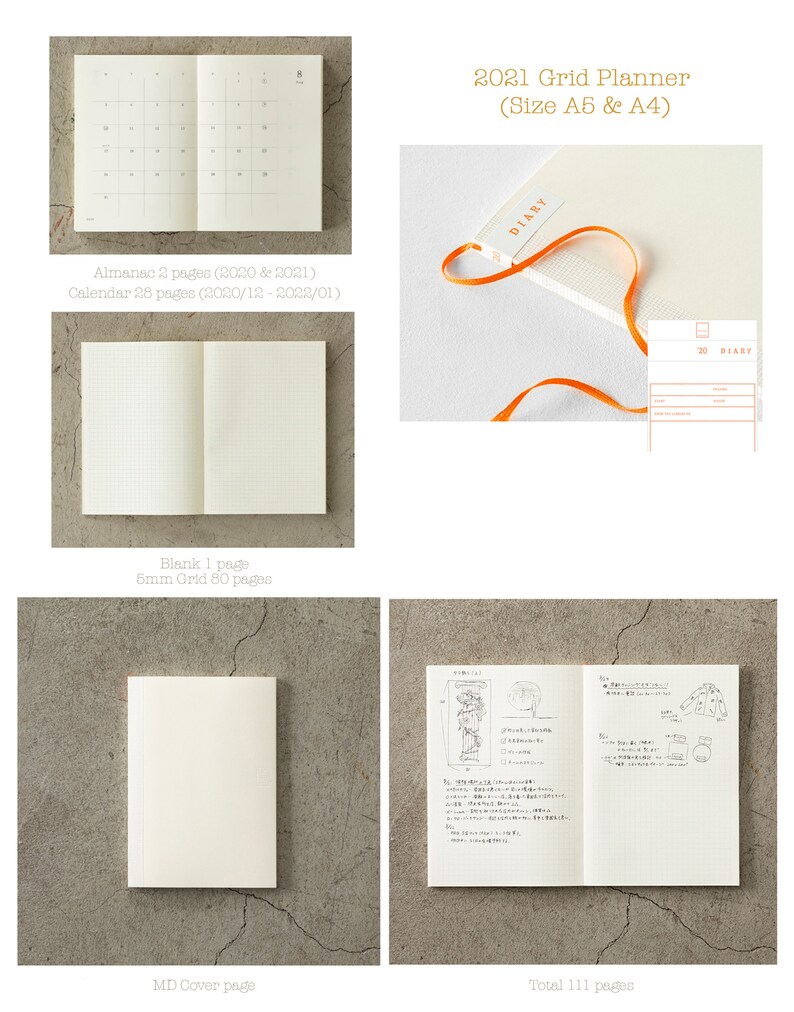 Story of 2021 Planner Monthly Notebook Schedule 2021 Lined | Etsy