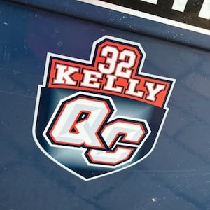 Custom Basketball Team Car Decal, Personalized Player Name & Number - Etsy