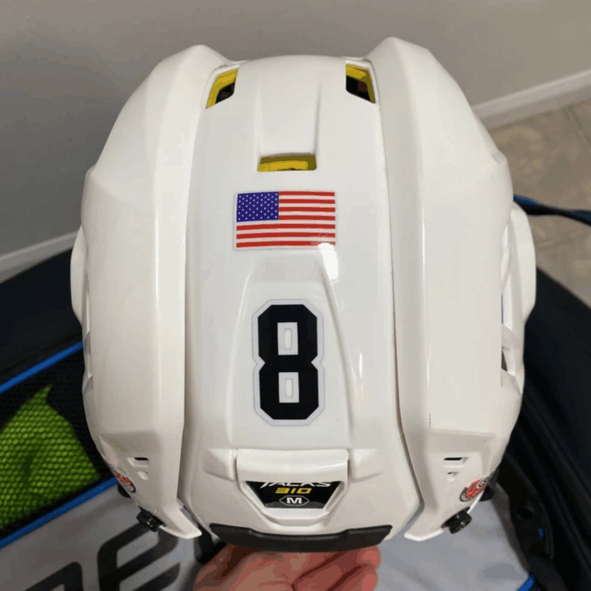 Custom 1 1/2 Inch Individual Helmet Numbers Dye Cut for Each Player ...