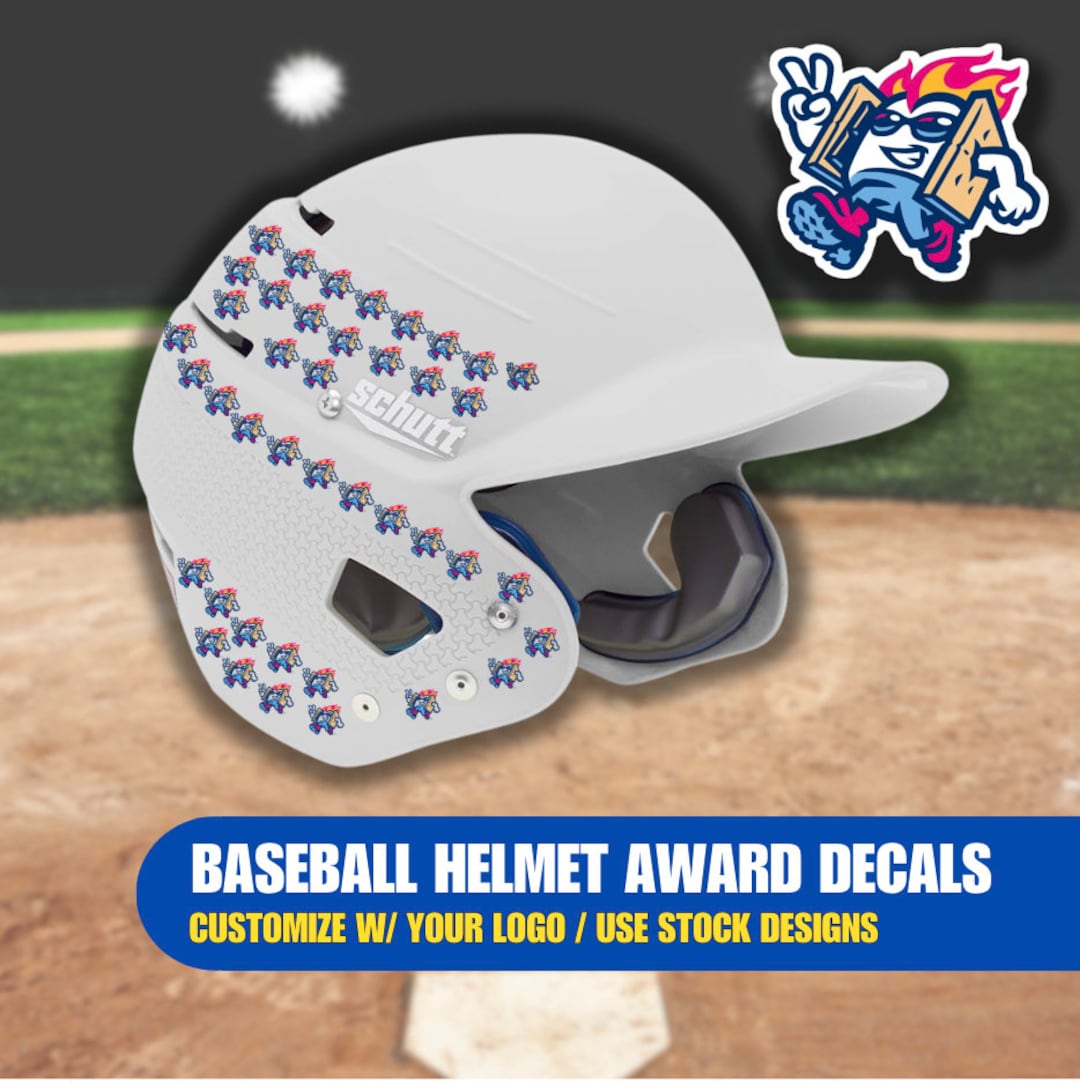 Baseball Helmet Award & Pride Decals Stickers | Pride Stickers for ...