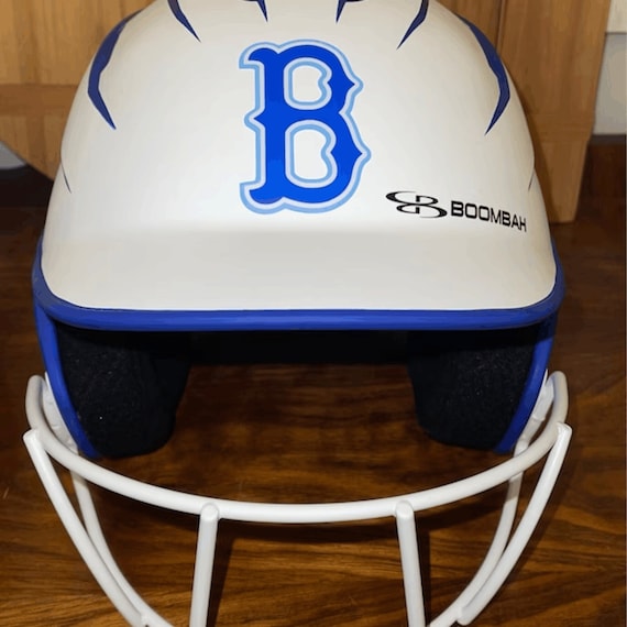 Custom Softball Helmet Decals
