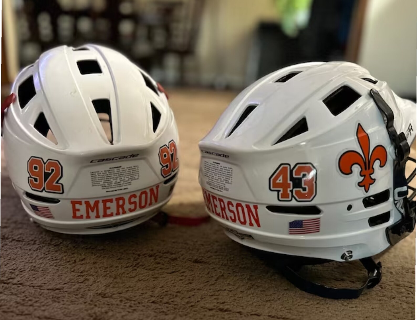 Custom Football Helmet Name Decals, Football Gifts, Dye Cut, Tough ...