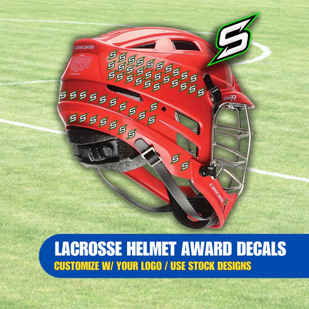 Lacrosse Helmet Award & Pride Decals Stickers | Pride Stickers for ...