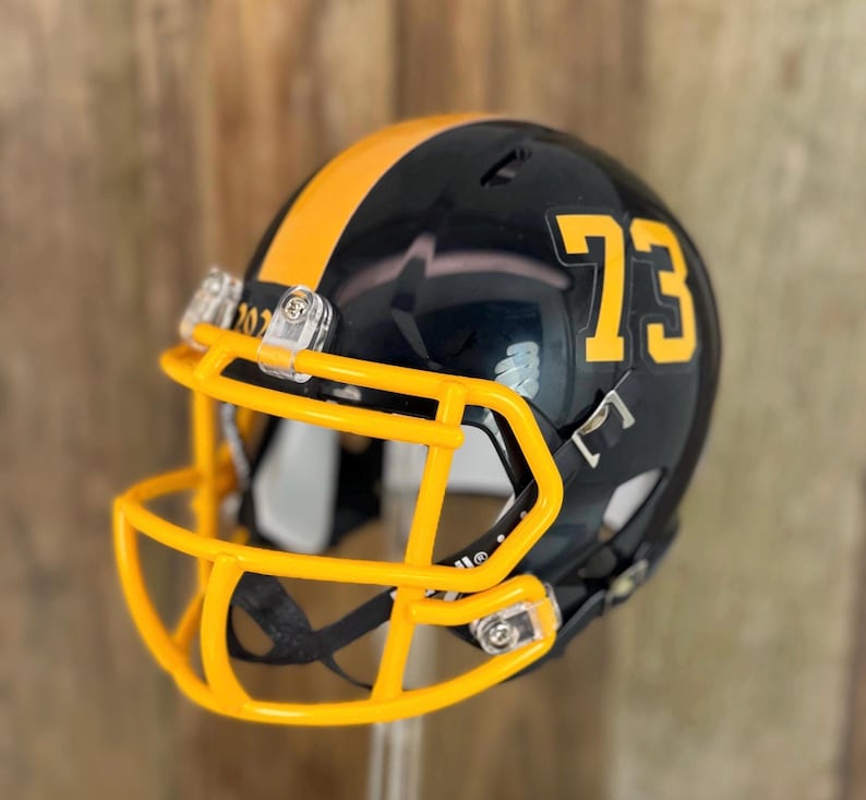 Custom Mini Football Helmet, Fantasy Football Award, Personalized ...