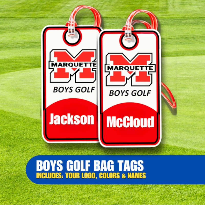 Custom Golf Bag Tag - Etsy