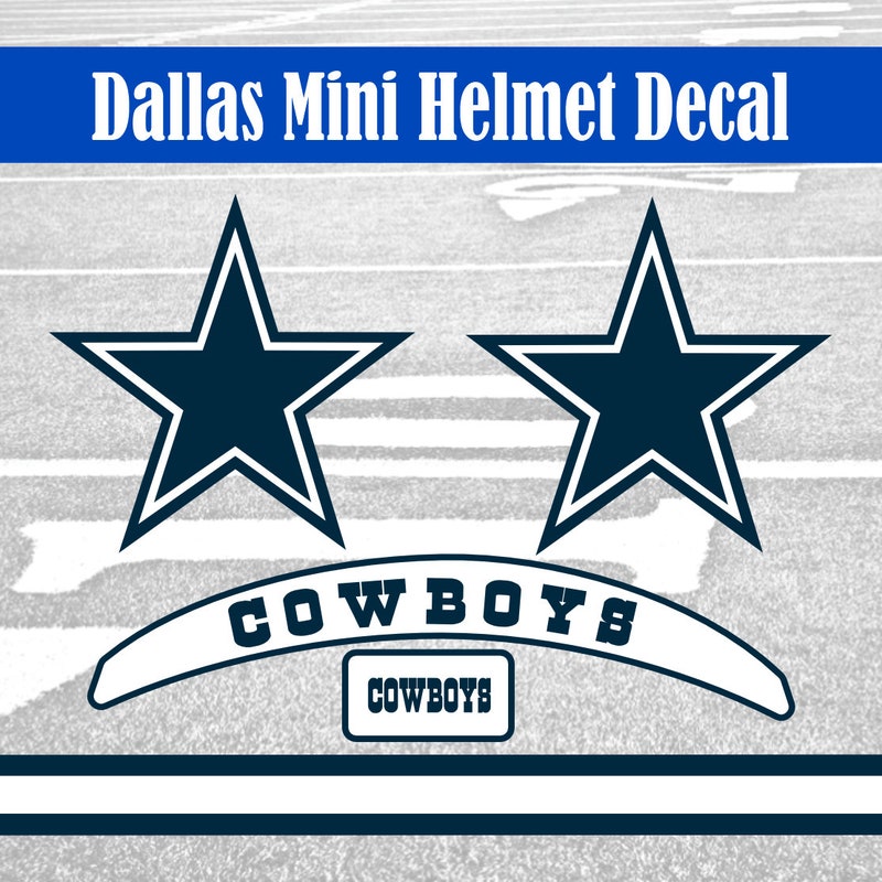 Dallas Cowboys Decal - Etsy