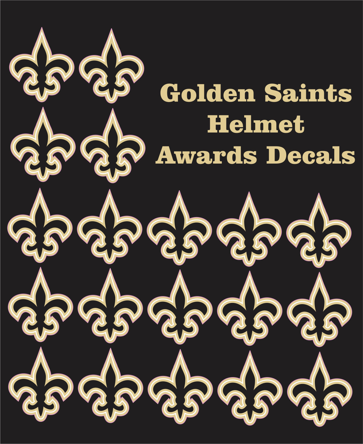 Helmet Award Decals Football at Willie Mixon blog