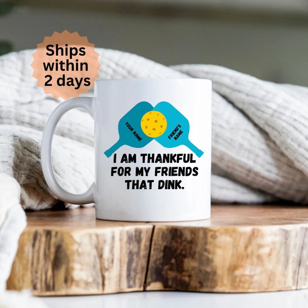 Personalized Pickleball Mug, Pickleball Gifts, Best Friends Gifts ...